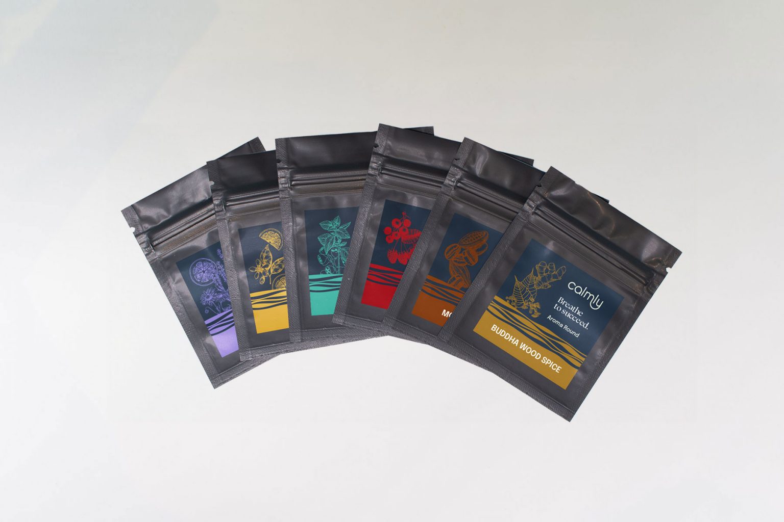 Aroma Rounds – Calmly Succeed Complete Selection x 6 Sachets – Mentha ...