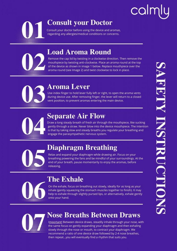 Safety Guidelines - Calmly