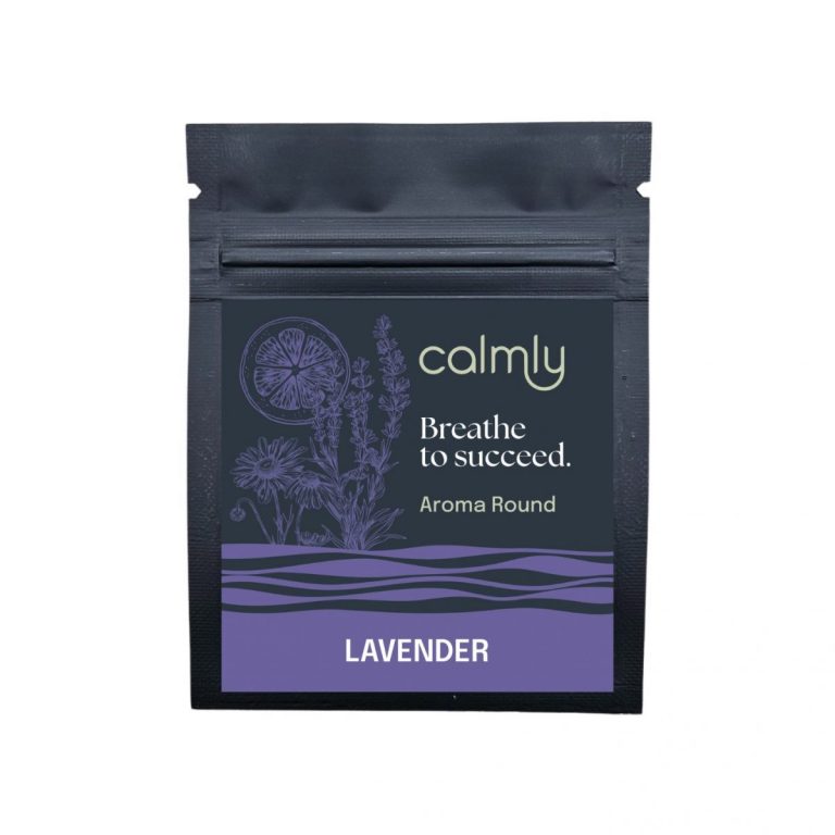 Lavender Single Sachet x 3 Aroma Rounds - Calmly